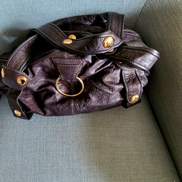Gustto | Bags | Gustto Black Leather Bag | Poshmark